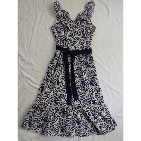 Vineyard Vines | Dresses | Vineyard Vines Target Dress Rough Seas Blue ...